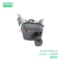 China 8-97475056-0 LEVER; CHANGE Suitable for ISUZU 8974750560 for sale