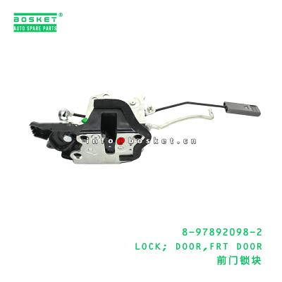 China 8-97892098-2 LOCK; DOOR,FRT DOOR Suitable for ISUZU NKR 4HK1 8978920982 for sale