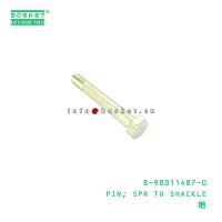 China 8-98011487-0 PIN; SPR TO SHACKLE Suitable for ISUZU 8980114870 for sale