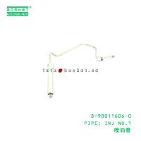 China 8980116060 Injection Pipe Suitable for ISUZU 4JJ1 with 1PCS Pack Quantities for sale