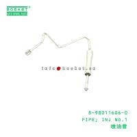 China 8980116060 Injection Pipe Suitable for ISUZU 4JJ1 with 1PCS Pack Quantities for sale