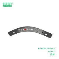 China 8-98031796-0 Sheet for ISUZU VC46 6UZ1 8980317960 with 15-20 Days Delivery for sale