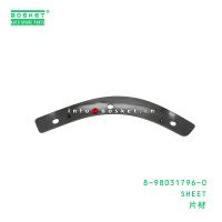 China 8-98031796-0 Sheet for ISUZU VC46 6UZ1 8980317960 with 15-20 Days Delivery for sale