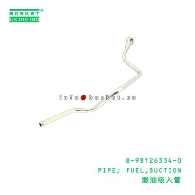 China 8-98126334-0 Fuel Suction Pipe Suitable for ISUZU 8981263340 for sale