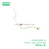 China 8-98126334-0 Fuel Suction Pipe Suitable for ISUZU 8981263340 for sale