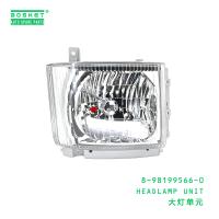 China 8-98199566-0 Headlamp Unit Suitable for ISUZU 8981995660 with 1PCS Pack Quantities and 3 Months Warranty for sale