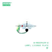 China ISUZU License Plate Lamp Suitable for ISUZU with 1PCS Pack and 3 Months Warranty for sale
