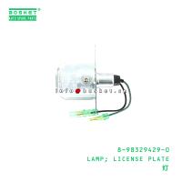 China ISUZU License Plate Lamp Suitable for ISUZU with 1PCS Pack and 3 Months Warranty for sale