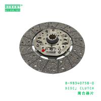 China ISUZU Clutch Disc Suitable for ISUZU 8983407580 with 3 Months Warranty and 1PCS Pack Quantities for sale