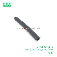 China 0-09809150-0 HOSE RETURN P/S TANK suitable for ISUZU 0098091500 with 15-20 Days Delivery and 3 Months Warranty for sale