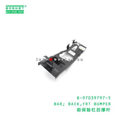 China ISUZU 100P 4JB1 Front and Rear Bumper Bar 8970397975 Bumper Reinforcement for sale