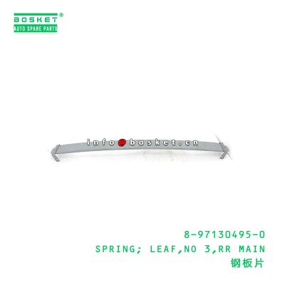 China ISUZU 8971304950 Leaf Spring NO 3 RR MAIN Suspension Spring for ISUZU Trucks for sale