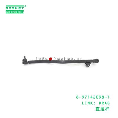 China 8-97142098-1 Link Drag Link Steering Rod Suitable for ISUZU 8971420981 Made of High-Quality Special Steel with 3 Months Warranty for sale