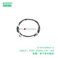 China 8-97169967-4 Front Lower Park Brake Cable Suitable for ISUZU 8971699674 for sale