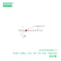 China 8-97225604-1 ISUZU 8972256041 Cylinder Head to Oil Cooler Pipe Assembly for ISUZU Trucks for sale