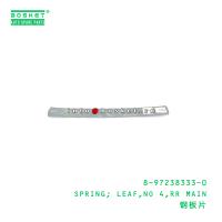 China ISUZU 8972383330 Leaf Spring Rear Main NO 4 Suspension Spring for ISUZU Trucks for sale