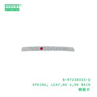 China ISUZU 8972383330 Leaf Spring Rear Main NO 4 Suspension Spring for ISUZU Trucks for sale