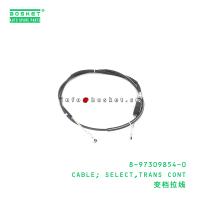 China ISUZU NKR MYY5T 4JH1 8973098540 Transmission Control Cable with 3 Months Warranty for sale