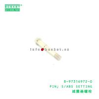 China 8-97316972-0 PIN S/ABS SETTING for ISUZU NKR 4JB1 8973169720 Steering Rod for sale