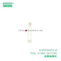 China 8-97316972-0 PIN S/ABS SETTING for ISUZU NKR 4JB1 8973169720 Steering Rod for sale