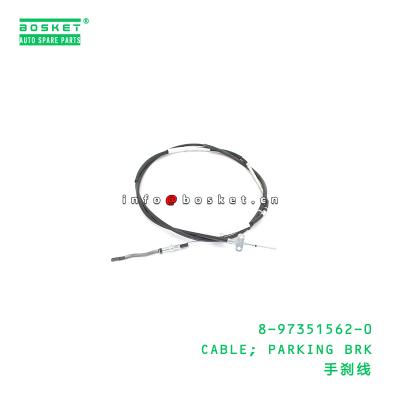 China 8-97351562-0 Parking Brake Cable for ISUZU NKR 4JH1 4JH1T with 3 Months Warranty 8973515620 for sale