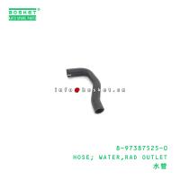 China 8-97387525-0 Radiator Outlet Hose suitable for ISUZU 8973875250 Water Hose for sale
