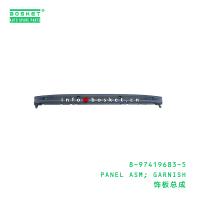 China 8-97419683-5 Panel Assembly Garnish Panel for ISUZU 8974196835 with Neutral Box Packaging for sale