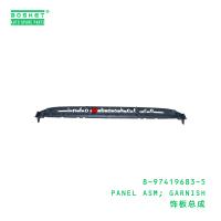 China 8-97419683-5 Panel Assembly Garnish Panel for ISUZU 8974196835 with Neutral Box Packaging for sale