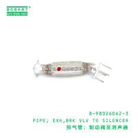 China ISUZU 8980260623 Exhaust Pipe Brake Valve to Silencer Corrosion Resistant High-Quality Steel for sale