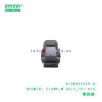 China ISUZU NLR85/4JJ1-TCS Compatible Rubber Clamp U-Bolt Front Spring Clamp with 1PCS Pack Quantity and 3 Months Warranty for sale