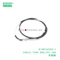 China ISUZU 8981425921 Front Lower Parking Brake Cable Assembly with 3 Months Warranty for sale