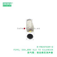 China ISUZU 8982076090 Exhaust Brake Valve to Silencer Pipe 1PCS Pack Quantity for sale
