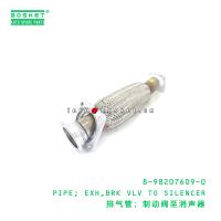 China ISUZU 8982076090 Exhaust Brake Valve to Silencer Pipe 1PCS Pack Quantity for sale