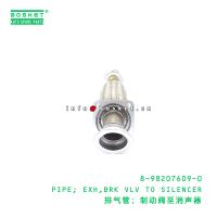 China ISUZU 8982076090 Exhaust Brake Valve to Silencer Pipe 1PCS Pack Quantity for sale