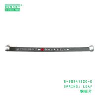 China 8-98241220-0 Leaf Spring Replacement Part for ISUZU NPR75 Suspension Spring for sale