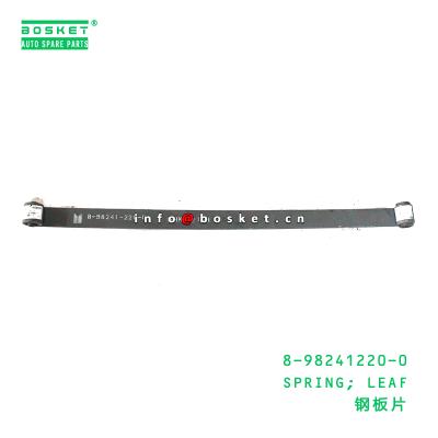 China 8-98241220-0 Leaf Spring Replacement Part for ISUZU NPR75 Suspension Spring for sale