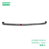 China 8-98241220-0 Leaf Spring Replacement Part for ISUZU NPR75 Suspension Spring for sale