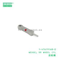 China 1-47619168-0 WEDGE; RR WHEEL CYL suitable for ISUZU 1476191680 with 15-20 Days Delivery and 3 Months Warranty for sale