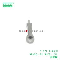China 1-47619168-0 WEDGE; RR WHEEL CYL suitable for ISUZU 1476191680 with 15-20 Days Delivery and 3 Months Warranty for sale