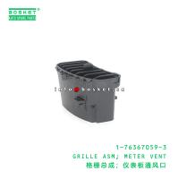China 1-76367059-3 Grille Assembly Meter Vent for Isuzu Truck with 1PCS Pack Neutral Box Packaging and 3 Months Warranty for sale