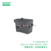 China 1-76367059-3 Grille Assembly Meter Vent for Isuzu Truck with 1PCS Pack Neutral Box Packaging and 3 Months Warranty for sale
