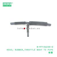 China Rubber Throttle Body to Pipe Hose for ISUZU 8971362200 Truck Parts for sale