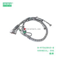 China 8-97362843-8 Engine Harness for ISUZU 4HK1 8973628438 Wiring Harness Replacement for sale