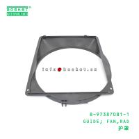 China ISUZU 8973870811 Fan Guide Radiator Fan Guide with 1PCS Pack and 3 Months Warranty for sale