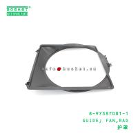 China ISUZU 8973870811 Fan Guide Radiator Fan Guide with 1PCS Pack and 3 Months Warranty for sale