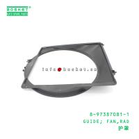 China ISUZU 8973870811 Fan Guide Radiator Fan Guide with 1PCS Pack and 3 Months Warranty for sale
