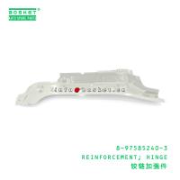 China 8-97585240-3 Reinforcement Hinge for ISUZU VC46 6UZ1 with 3 Months Warranty 8975852403 for sale