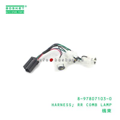 China 8-97807103-0 Harness RR Comb Lamp suitable for ISUZU 8978071030 with 15-20 days delivery and 3 months warranty for sale