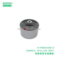 China Rubber Mounting Bracket Cab Bracket Suitable for ISUZU 8980043080 with 1PCS Pack Quantity and 3 Months Warranty for sale