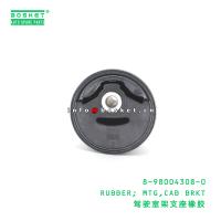 China Rubber Mounting Bracket Cab Bracket Suitable for ISUZU 8980043080 with 1PCS Pack Quantity and 3 Months Warranty for sale